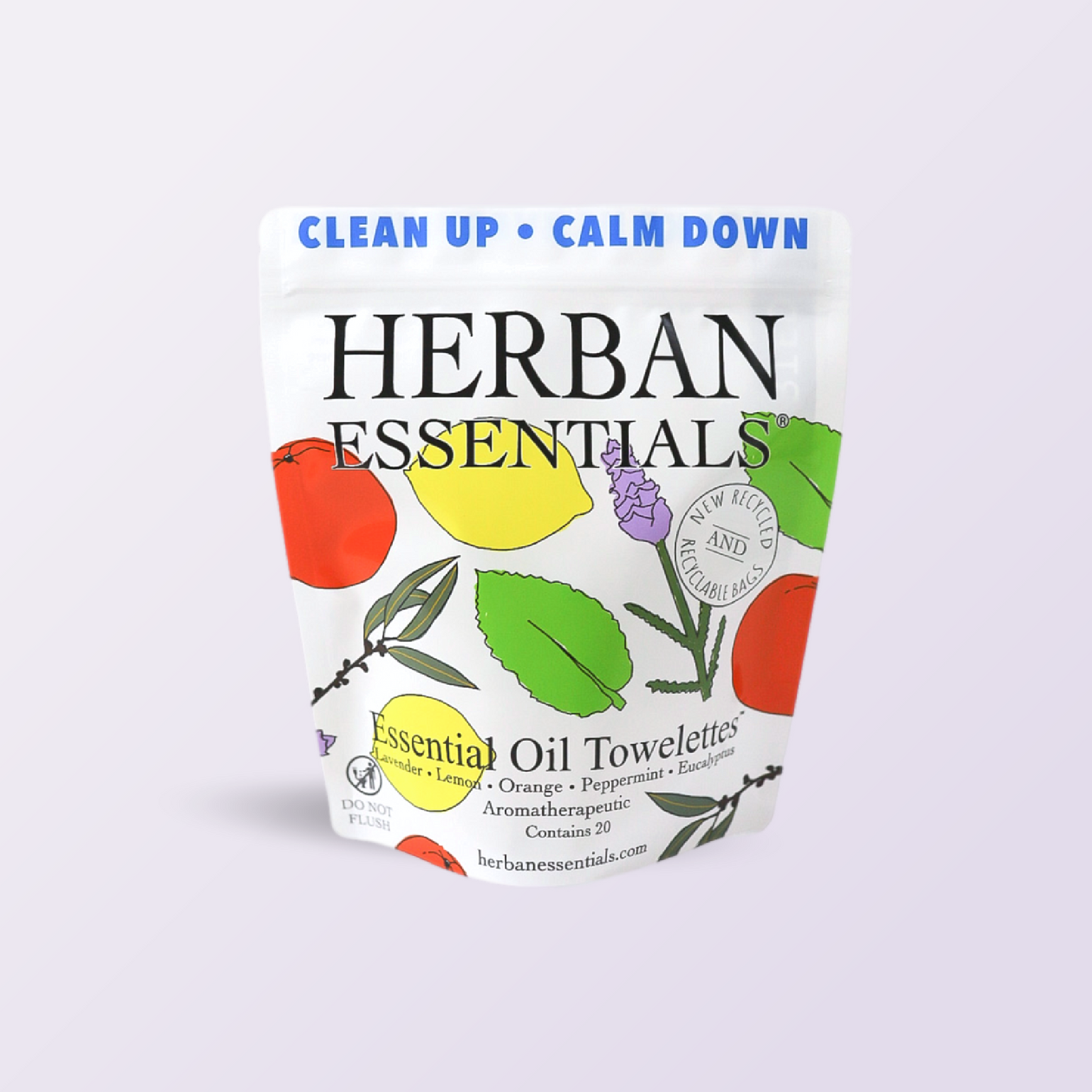 Herban Essentials - Essential Oil Towelettes