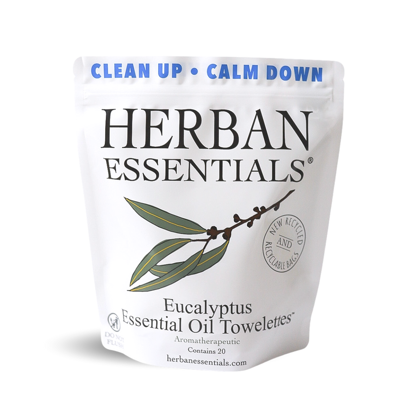 Herban Essentials - Essential Oil Towelettes